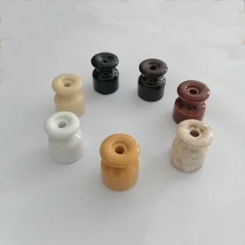 Small Spool Insulators Insulations Reel Type Ceramic Insulation Glazed ...