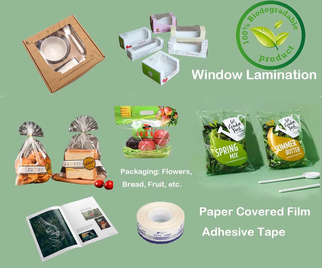 Biodegradable and Compostable Wrap Film Stretch Pallet Wrapping ...