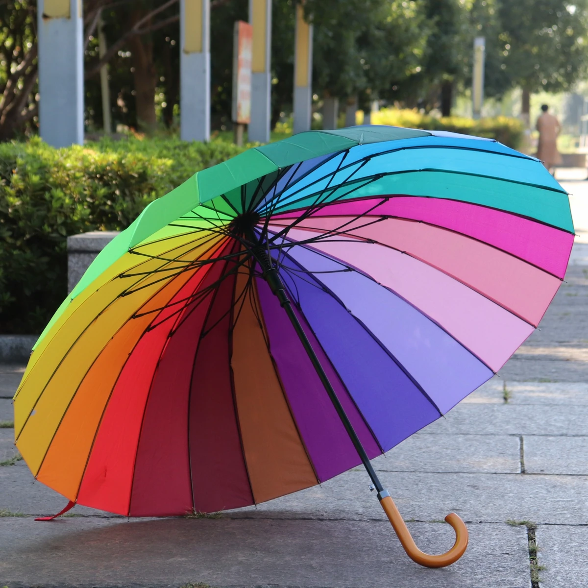 Alibaba.com: 16K auto open wedding umbrellas, strong golf parasol with ...