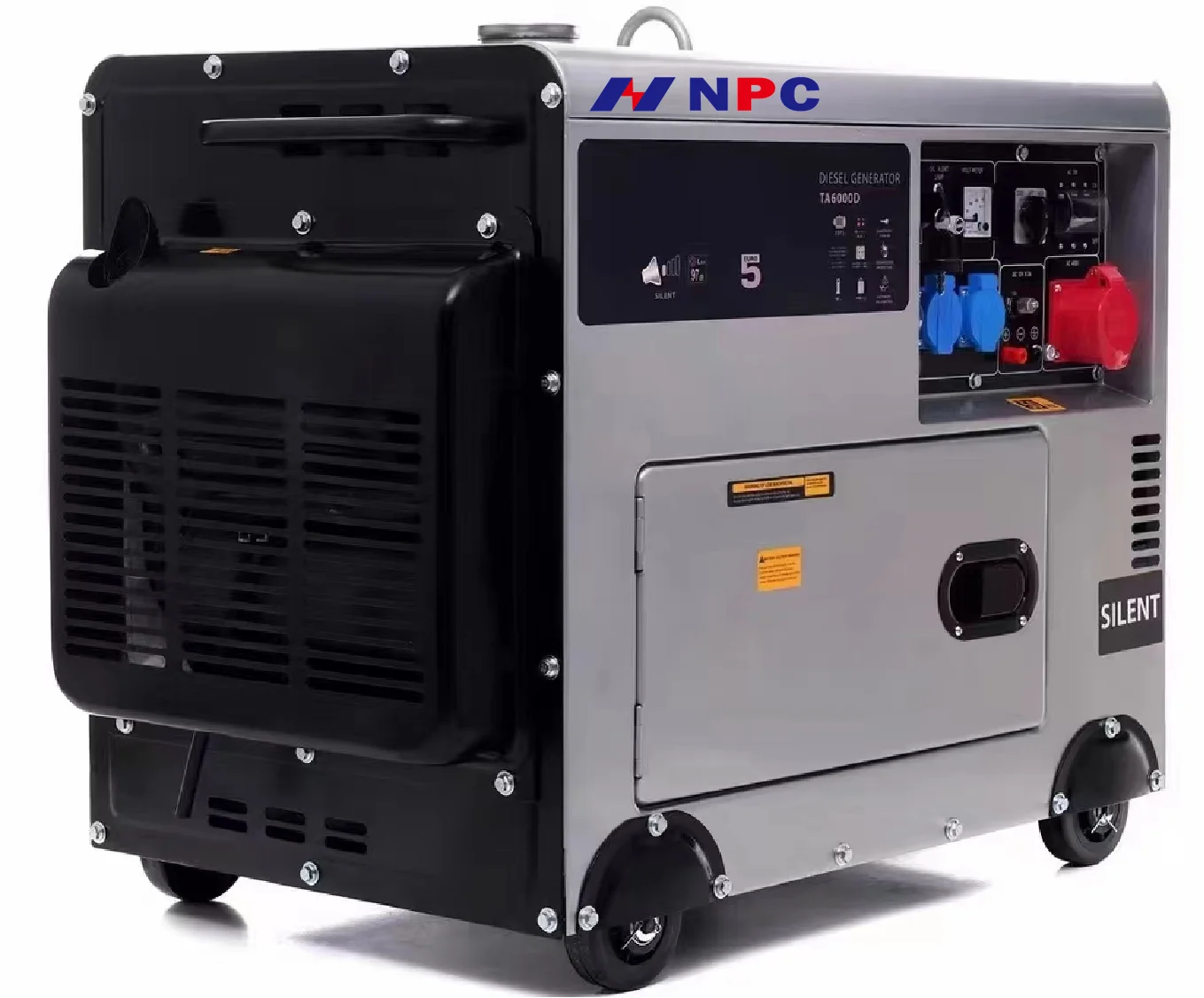 NPC Silent Diesel Generators - Powerful Portable Solutions