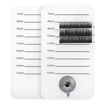 Acrylic Eyelash Board Grafting Lash Scale Plate Lash-tray Strip Stand ...