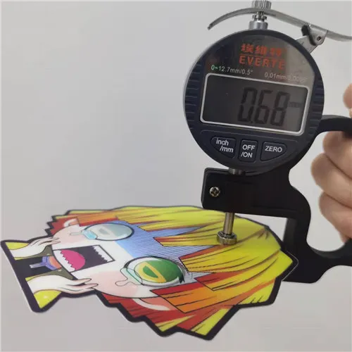 Anime Lenticular 3d Car Sticker Waterproof Diecut Shape Car Sticker Of ...