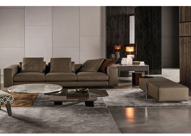 Modern Villa Corner Chaise Sofa Set - U Shape Sectional Design, Luxury ...