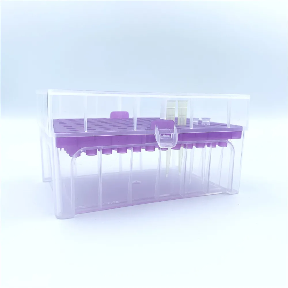 Laboratory Usage Tips Box Purple 10ul Lengthen 200ul250ul Suction Boxes ...