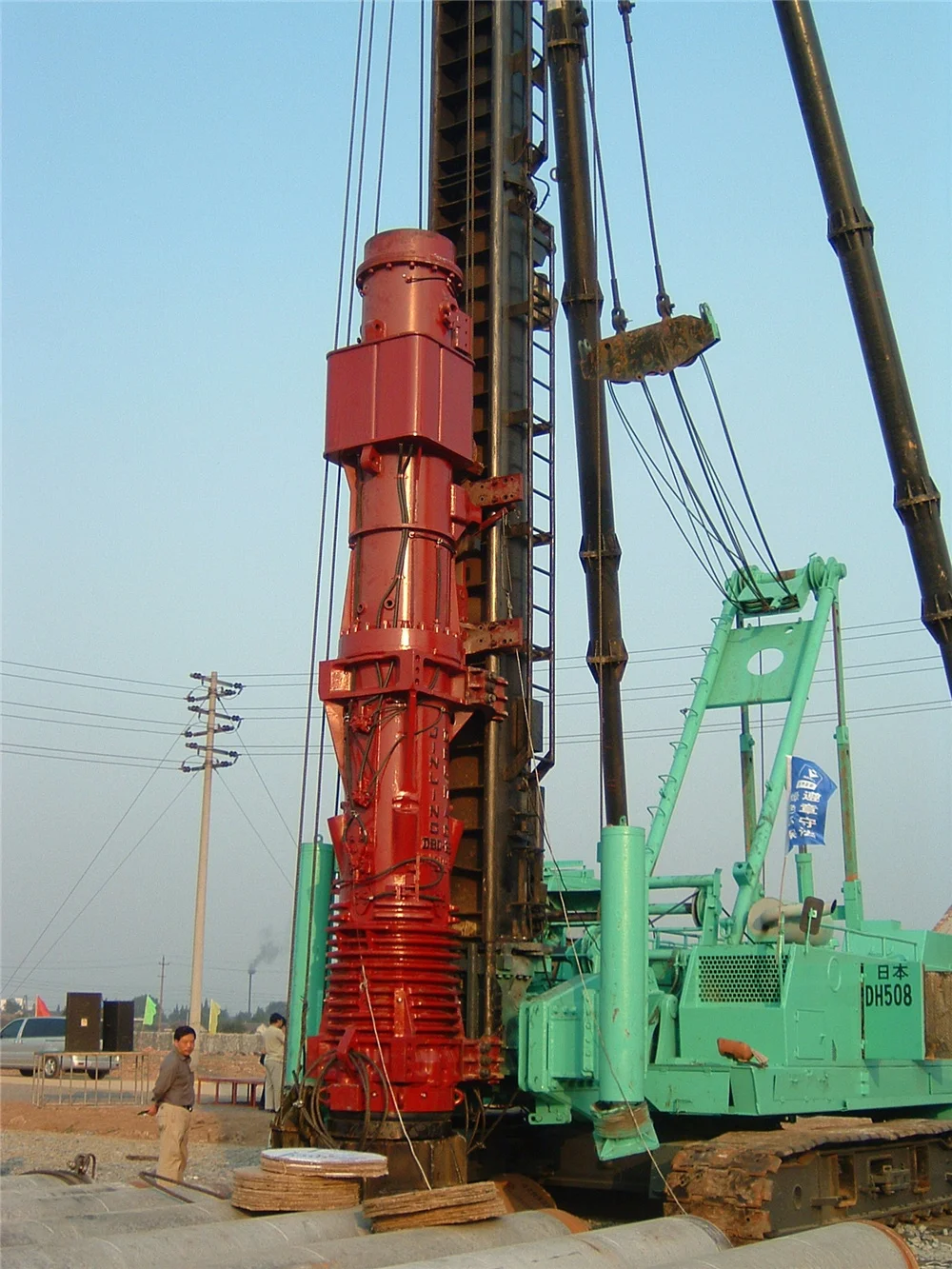 Dmp Construction Method Mixing Pile Equipment Used Construction ...