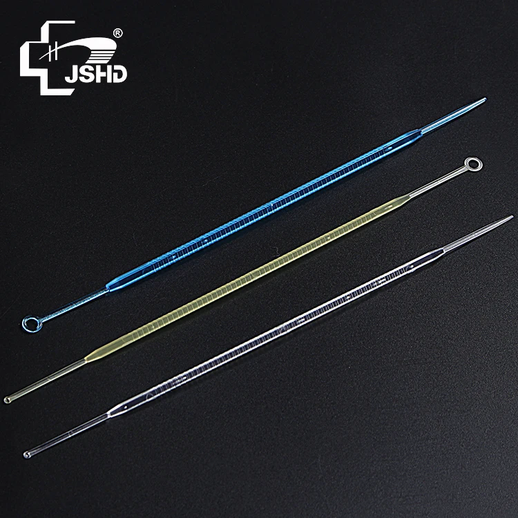 Sterile Inoculating Loops Abs Disposable Microbiology Needle Plastic ...