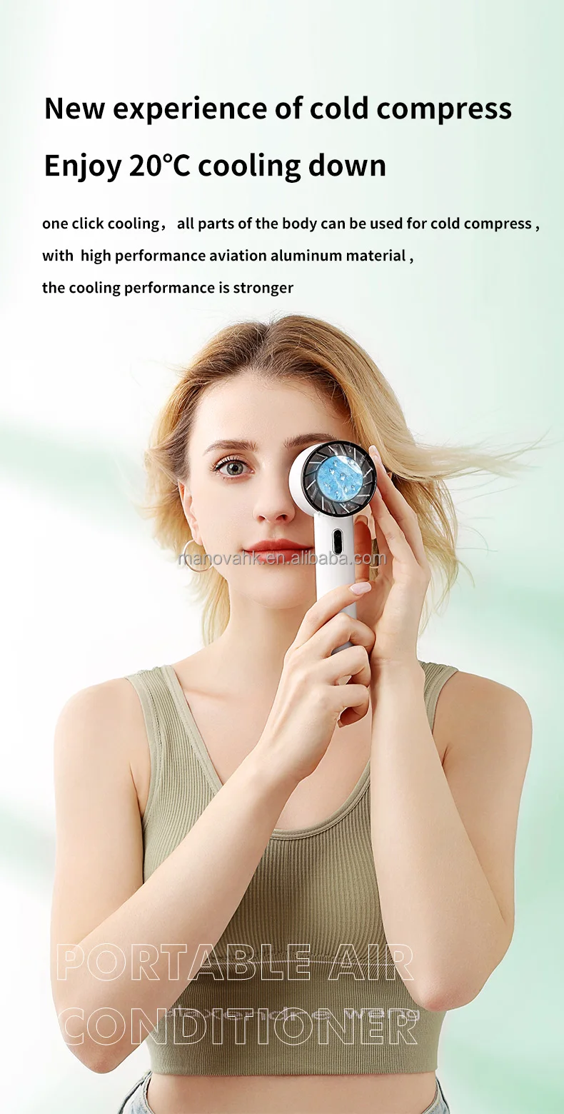 Mini Fan Battery Charger - Portable Handy Fan with Semiconducter ...