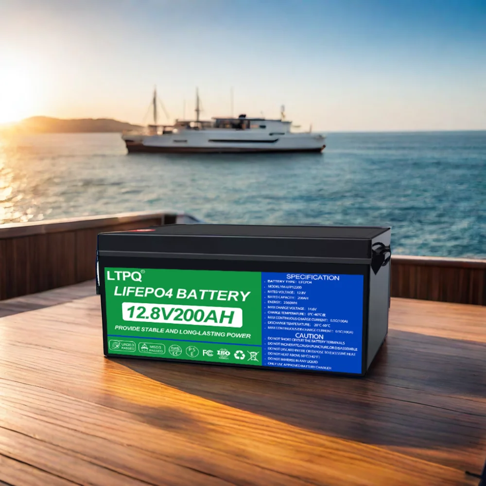 12v 200ah Lifepo4 Lithium Ion Battery Deep Cycle Rv Solar Energy Storage With Bluetooth For ...