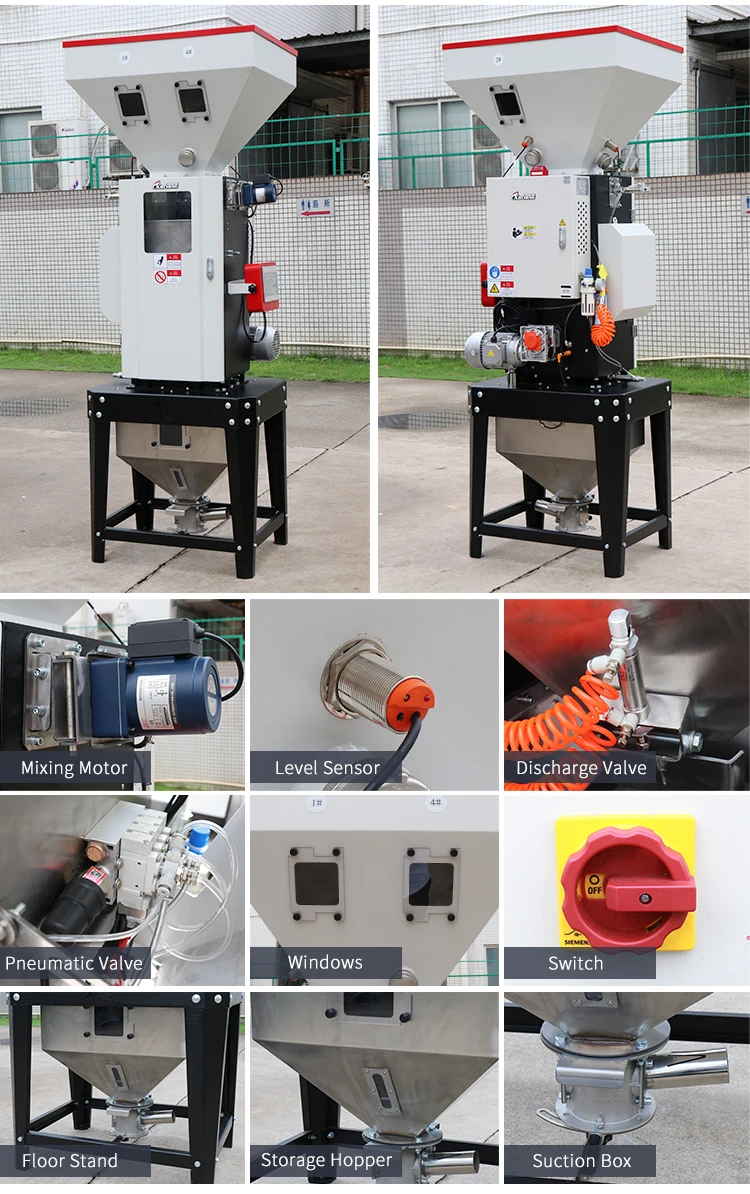 200kg Per Hour Full Automatic Gravimetric Mixing Machine Weigh Scale ...