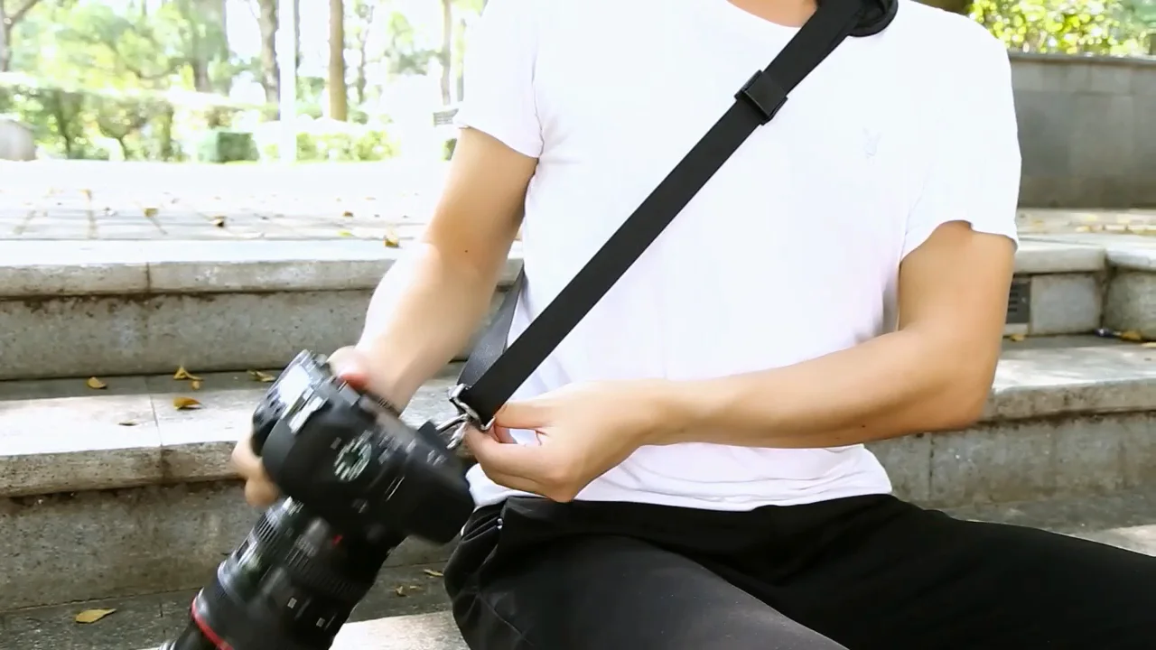 Puluz Quick Release Anti-slip Soft Pad Nylon Single Shoulder Camera ...