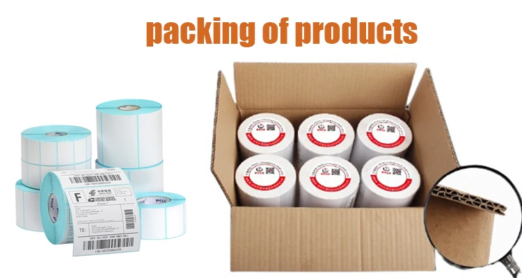 Custom Thermal Transfer Sticker Paper Barcode Labels Waterproof ...