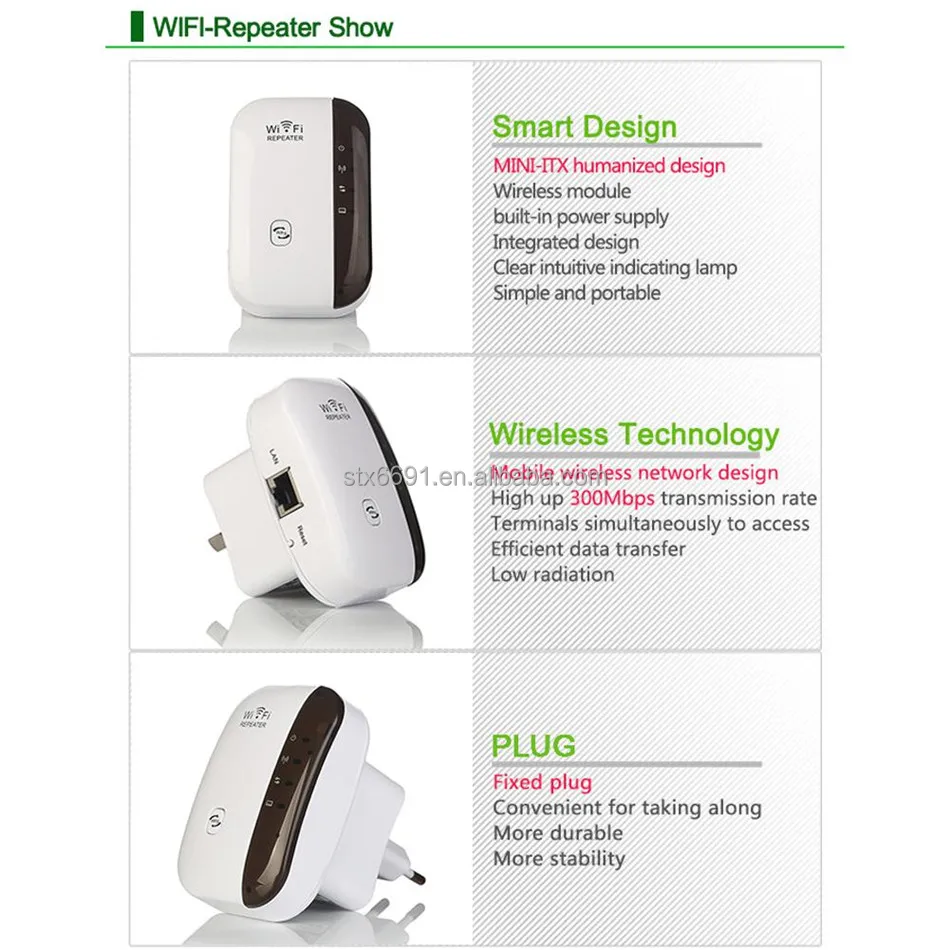 Wireless-n Wifi Repeater - Amplify Signal, Boost Speed