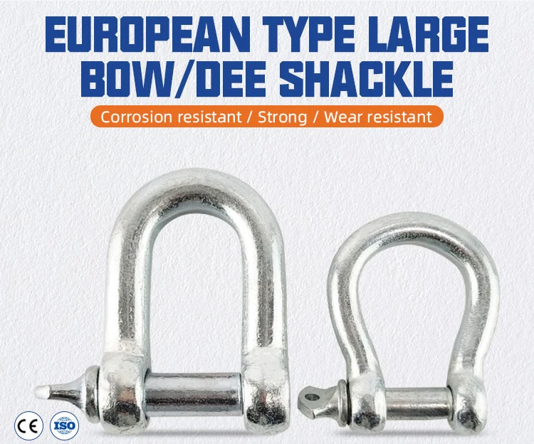 Electro-galvanized Zinc Plated European Type Large Forged Screw Pin ...