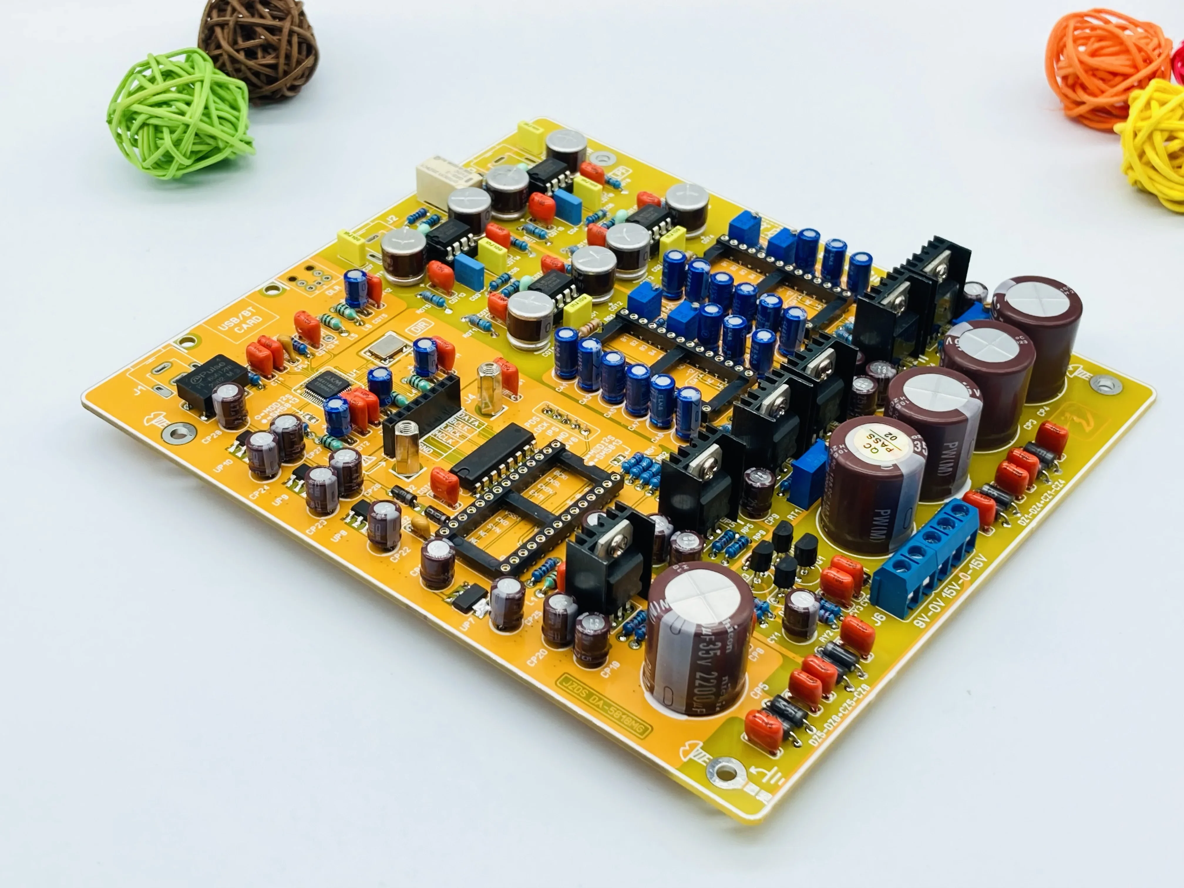 PCM58 Decoding Board USB Bluetooth AK4118 Coaxial Fiber