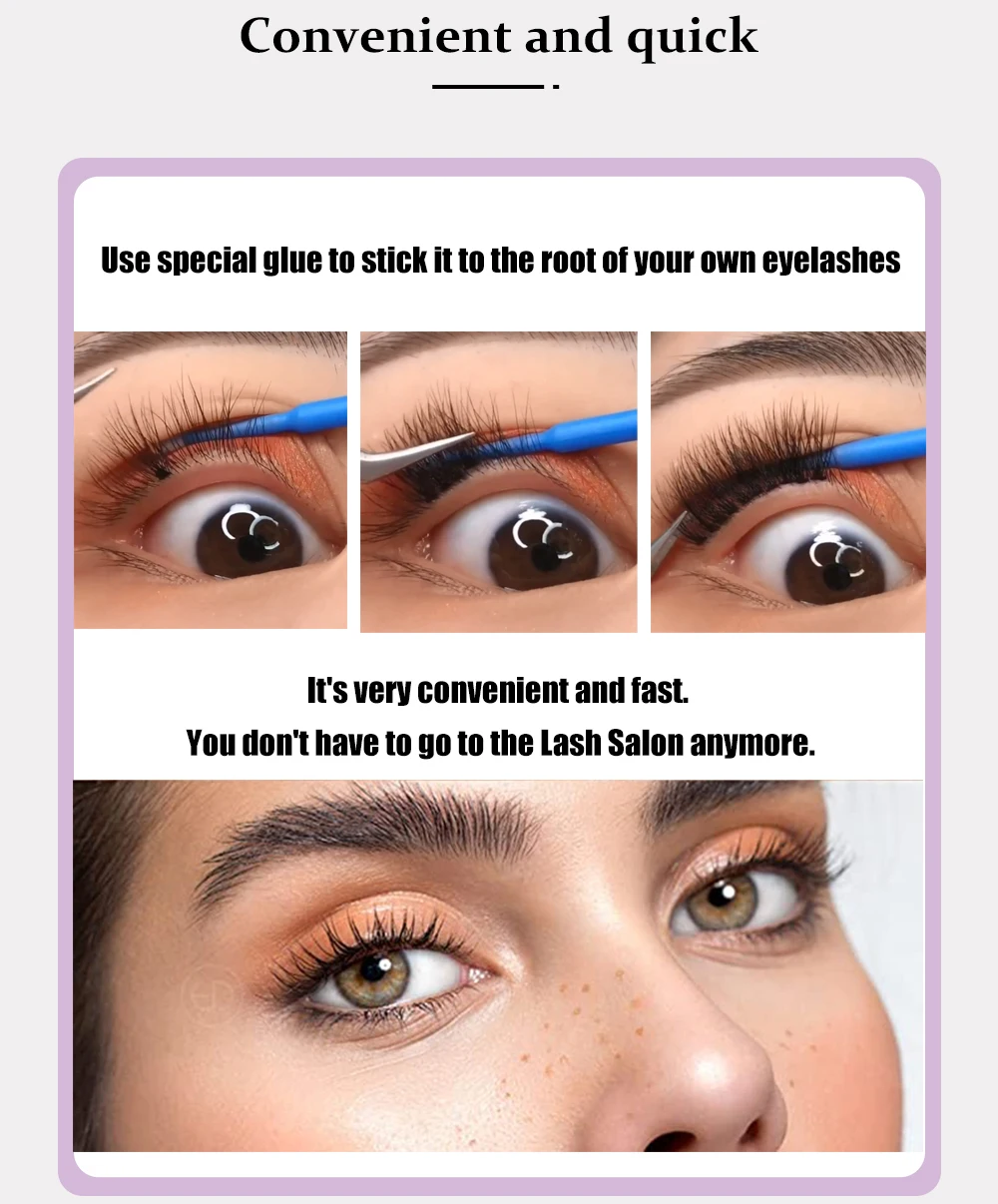 Gemerry DIY Segment Lash Kit - Natural Lash Extensions