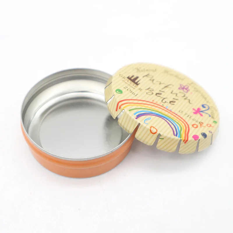 Candy Mints Round Click Clack Tin Box Lip Balm Mini Click Clack Tin ...