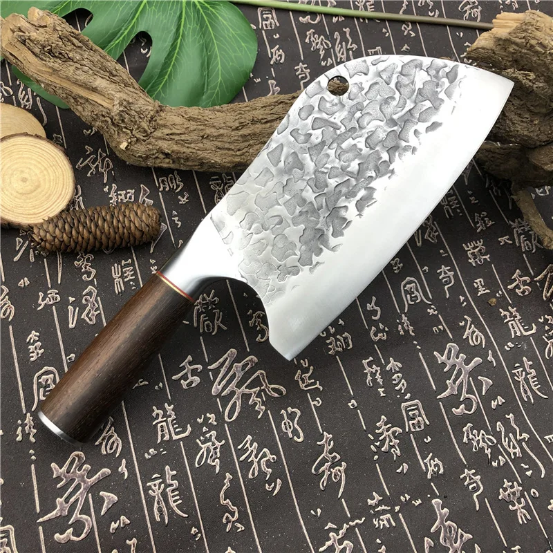 Kitchen Cleaver Knife Chef Butcher Knife Hot Selling Japanese 8'' High ...