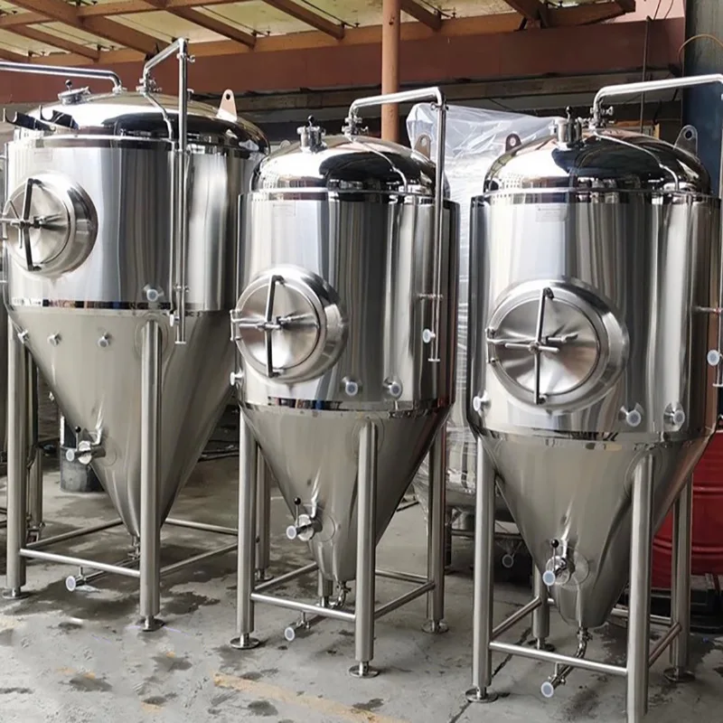 Stainless Steel Fermenter Vessel Conical Bottom Brewing Beer ...