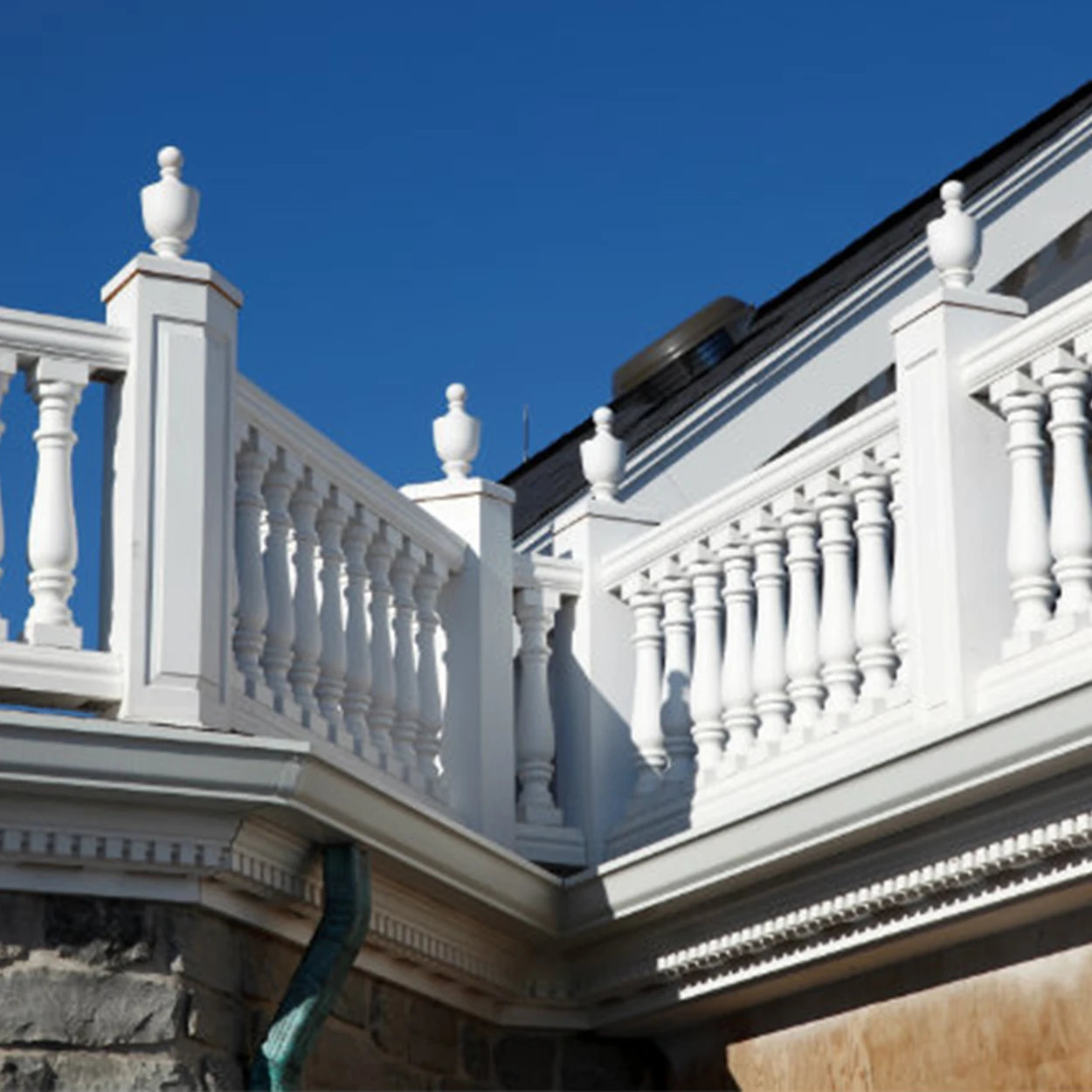 Auuan PU Polyurethane Balusters Mold for Concrete Design