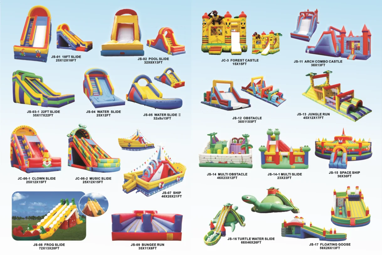 Customized Inflat Bouncer Castle Slide Bouncy Inflatable Combo Bouncer ...