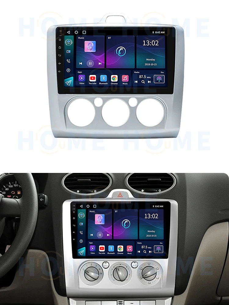 Car Android Auto Radio Android 10 2g+32g Gps Wifi Screen Multimedia ...