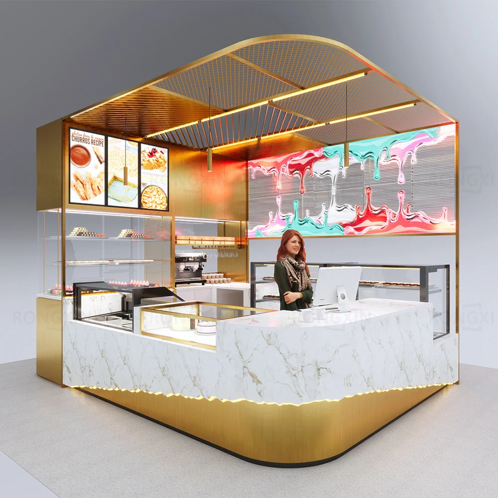 Customized Attractive Kiosks Design for Shopping Malls