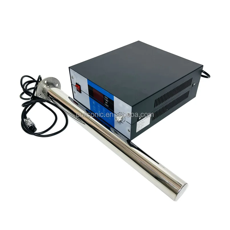Sus304 Tank Immersible Ultrasonic Transducer Tubular Ultrasonic Power ...