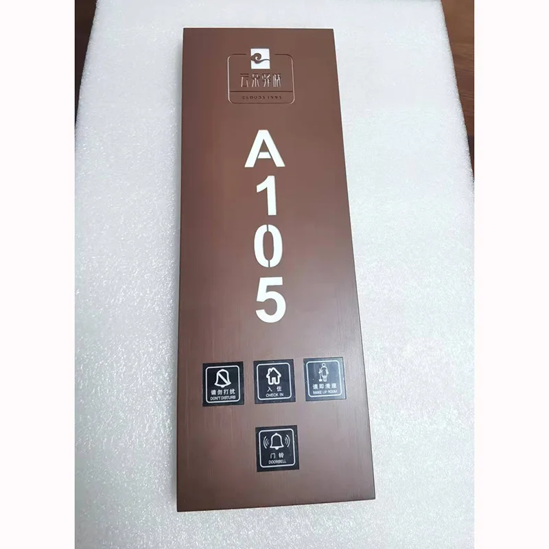 LCD Light DND Do Not Disturb Switch With Clean And Wait For Hotel Room ...