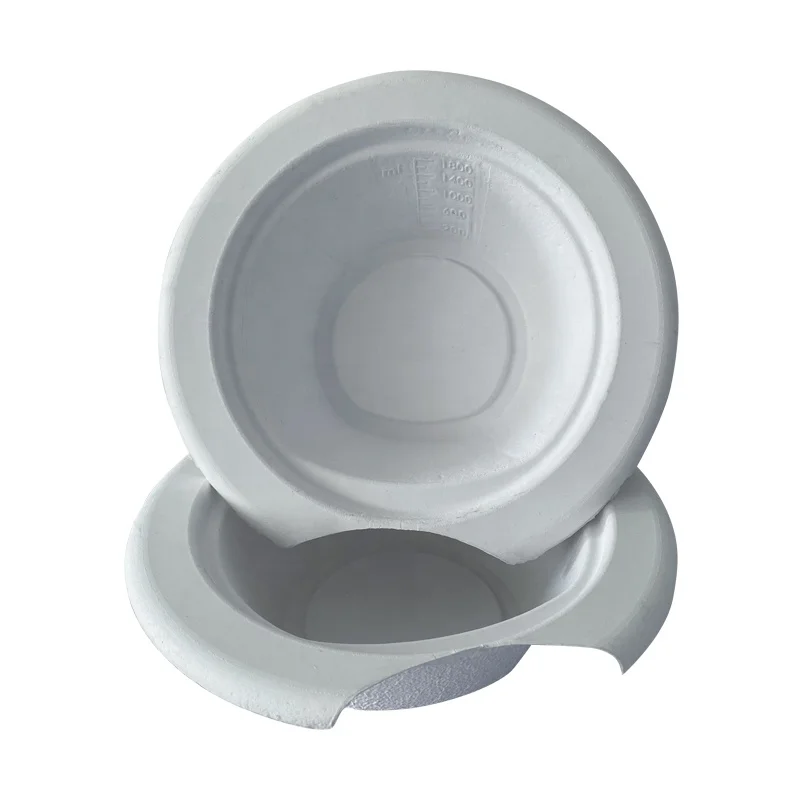 Newspaper Pulp 700ml Emesis Kidney Basin Disposable Trays Basin ...