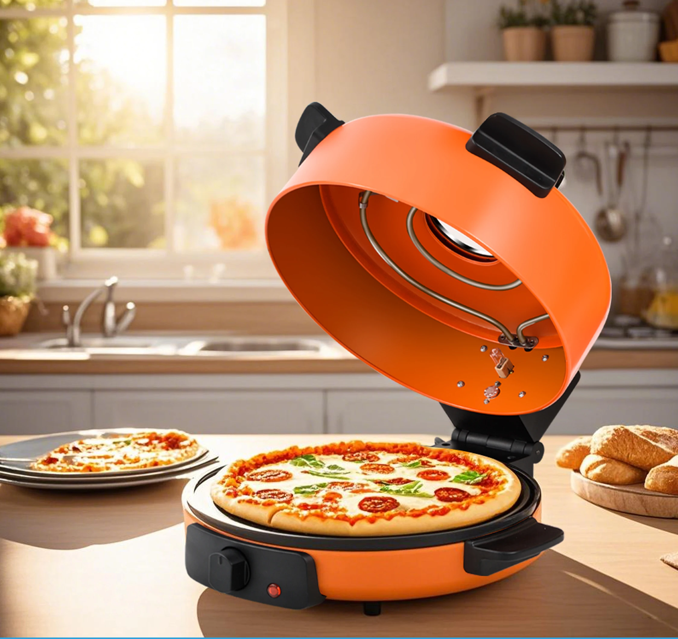 Electric Arabic Bread Automatic Home Chapati Tortilla Home Chapati ...