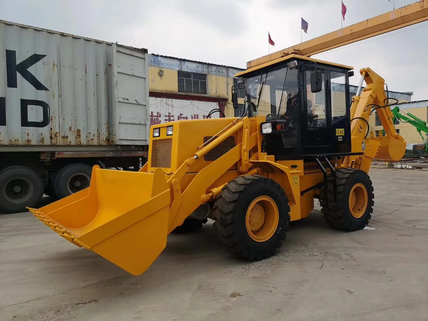 Chinese New Backhoe Loader Cn06-15 Backhoe Excavator With Cheap Price ...
