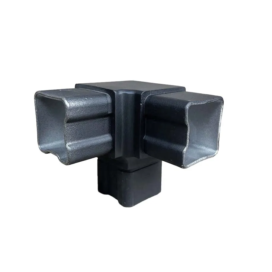 Stainless Steel 3 Way Square Tube Connectors 50mm for Railing
