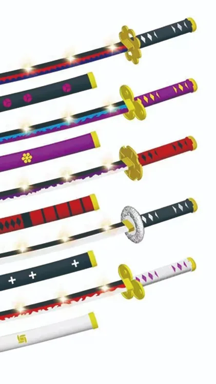 71cm Cross-border Ninja Zoro Sword Toy Katana For Boys Cosplay Plastic ...