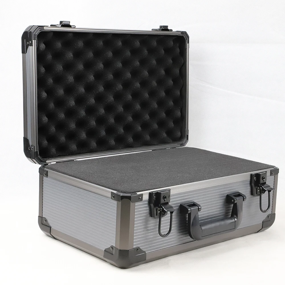 Luxury Aluminum Case Portable Aluminum Case for Equipment With Pluck ...