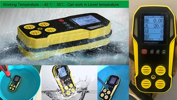 Multi Exhaust Gas Detector For Emission Gas Nox So2 Ppm Meter With ...