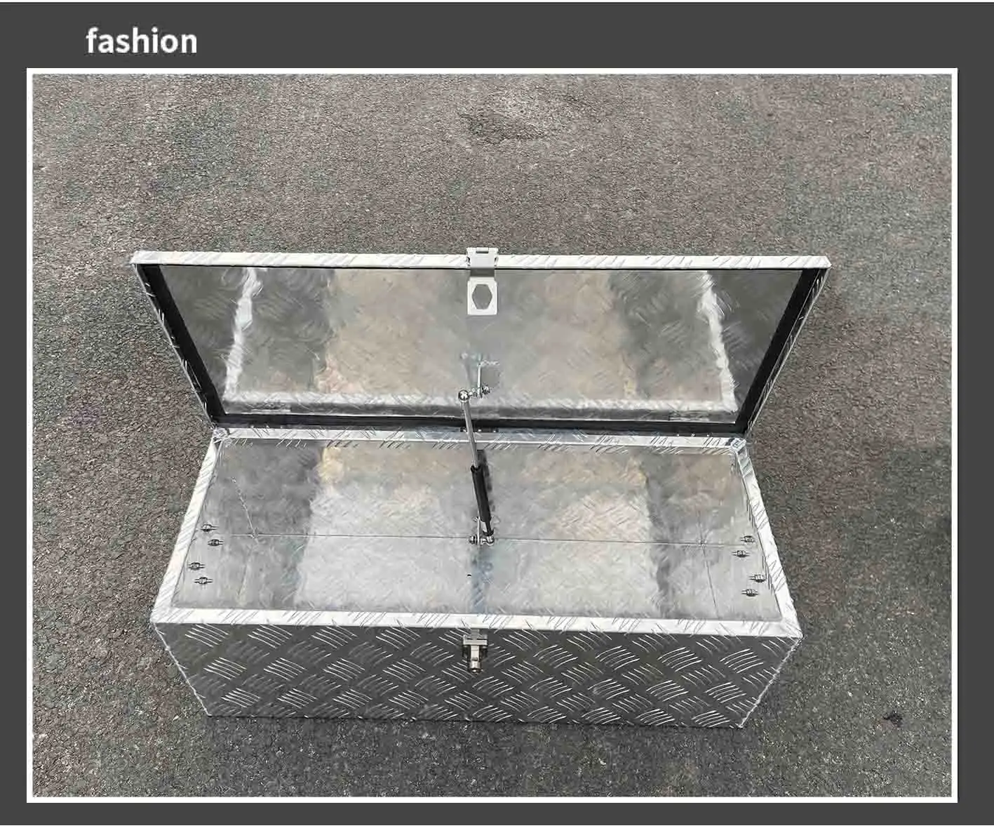 Portable Lockable Truck Trailer Storage Cabinet Aluminum Square Tool ...