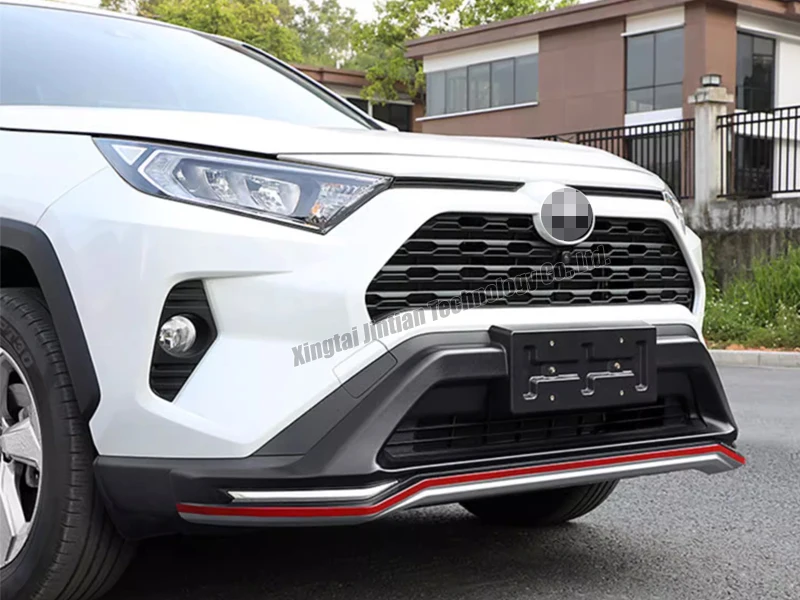 Car Body Parts Front And Rear Bumper Guard Bar Kit Use For Rav4 2020 To ...
