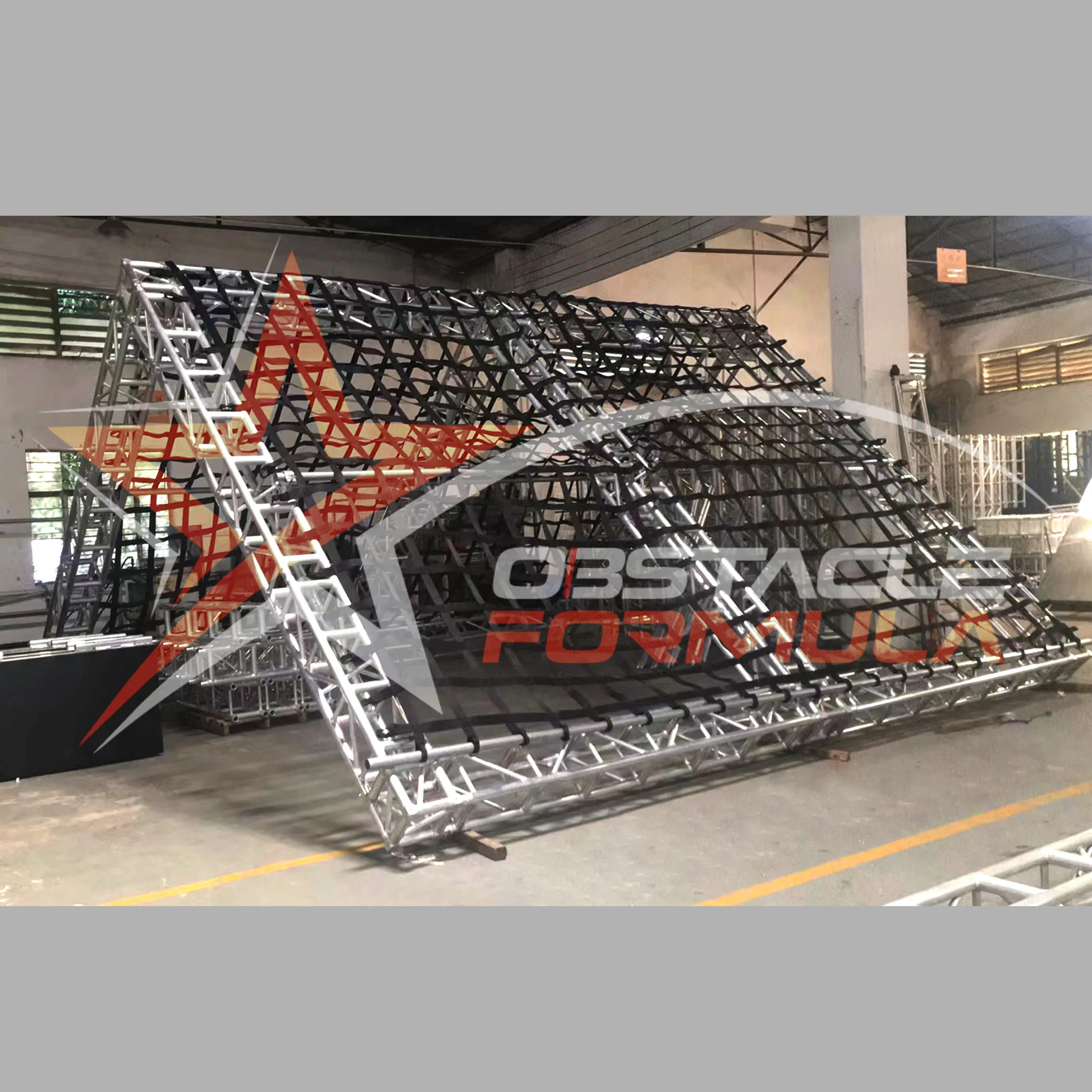 Outdoor American Ninja Warrior Obstacle Course Outdoor Adult Climbing ...