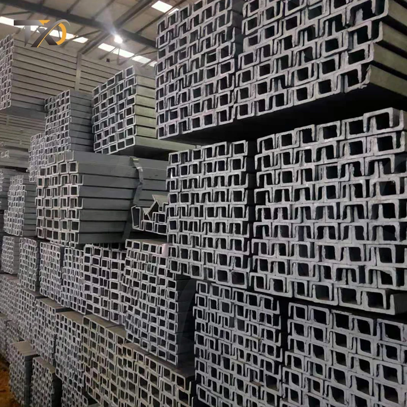 China Supply Hot Rolled C Channel Steel Price S235jr S355jr A36 Ss400 Galvanized Steel Ss400 ...