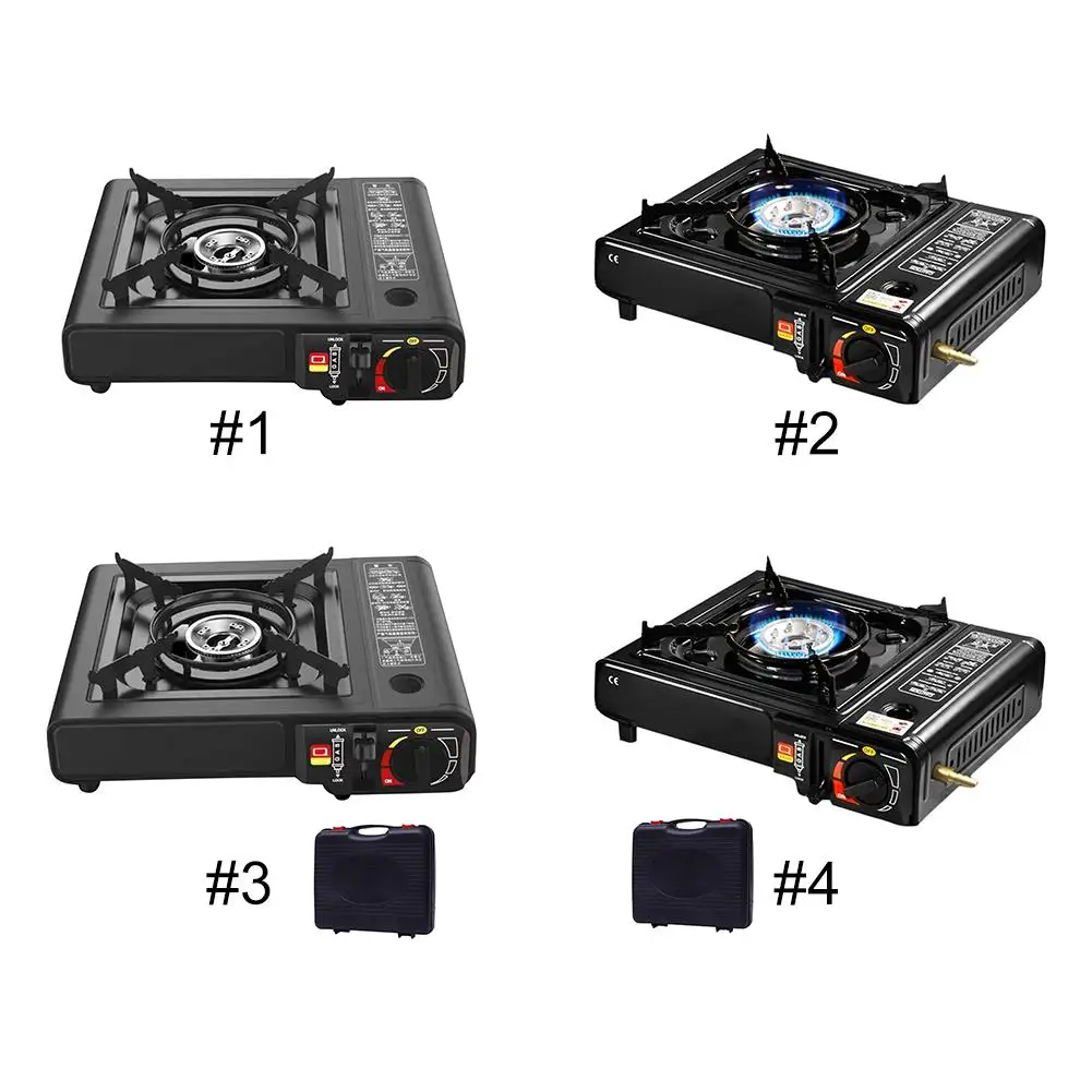 Dual-purpose Portable Gas Powered Stove Burner - Camping Gas Stove