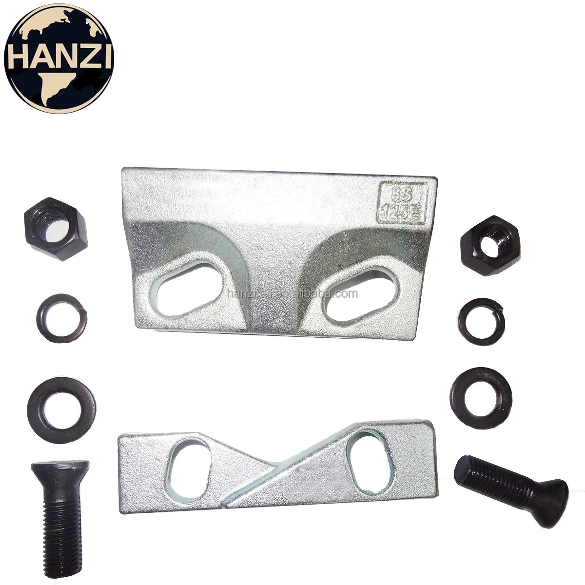 Welding Clamp for Railroad Railway Steel Rails - Piastra in Acciaio in ...