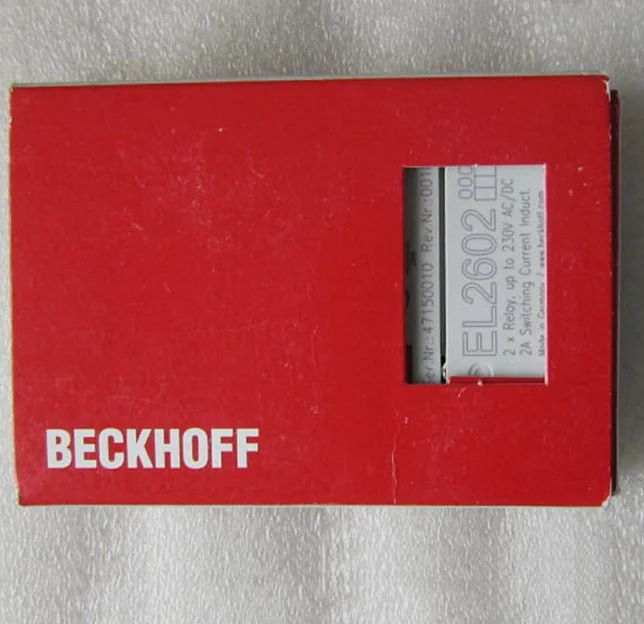 El2602 Beckhoff Ethercat Terminal,2-channel Relay Output,230 V Ac,30 V ...