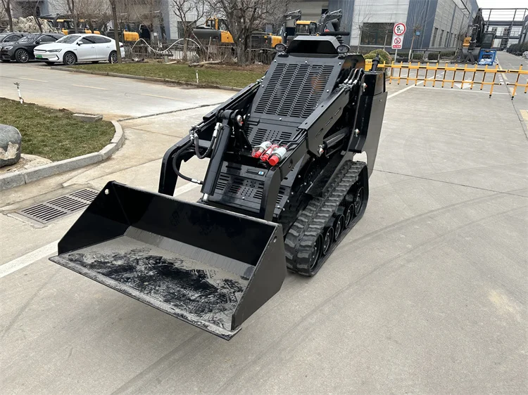 Ht380 New Design Skid Loader Track Skip Steer Loader Smaller Crawler ...