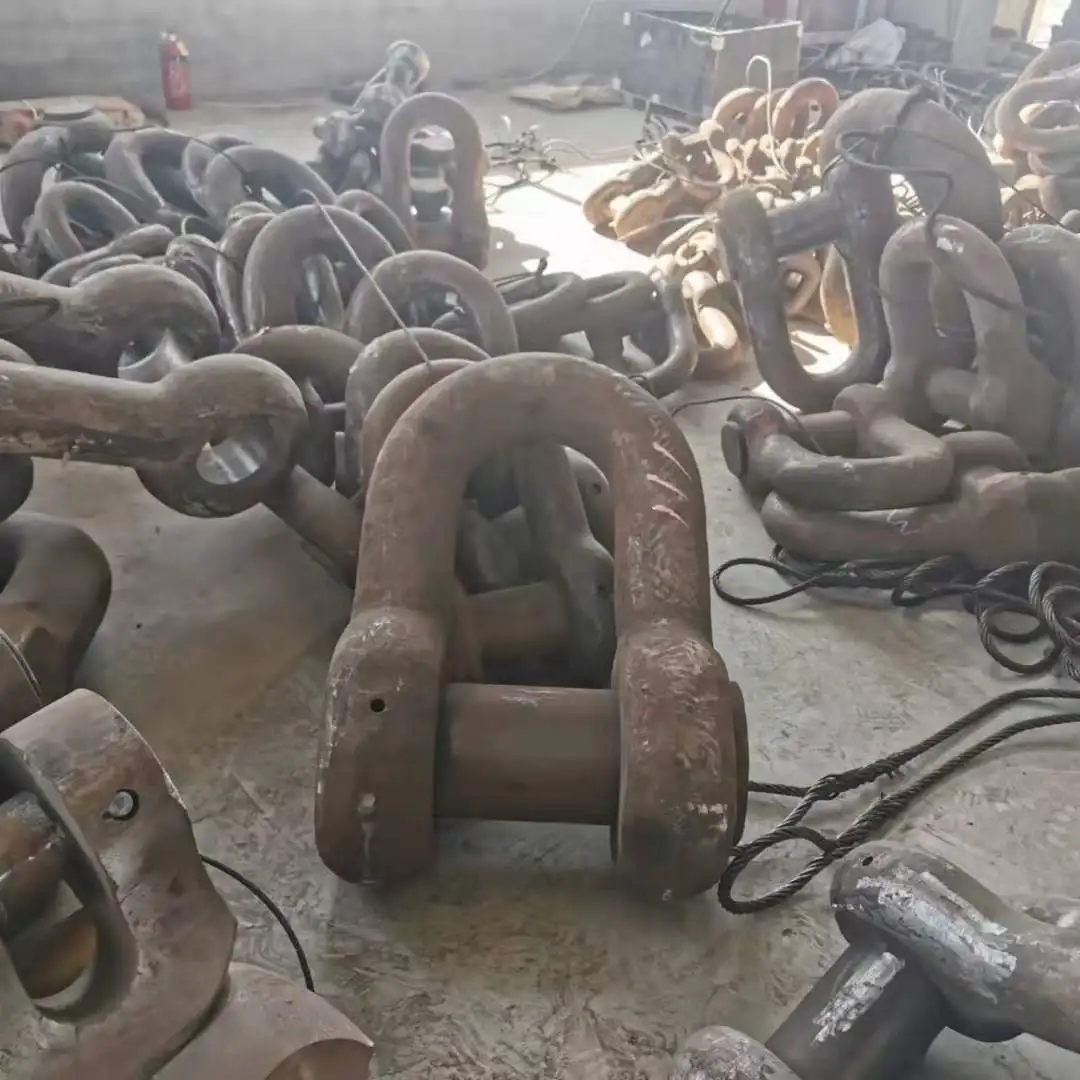 Offshore Marine Mooring Hardware Anchor Chain with Joining Shackle ...