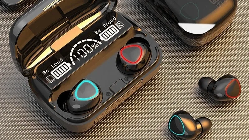 M10 Tws Wireless Earphone V5.1 Blue Tooth Headphones Sport Waterproof ...