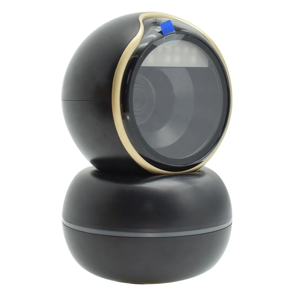 OEM 2D wired Barcode Scanner Desktop Omnidirectional Scanners QR code ...