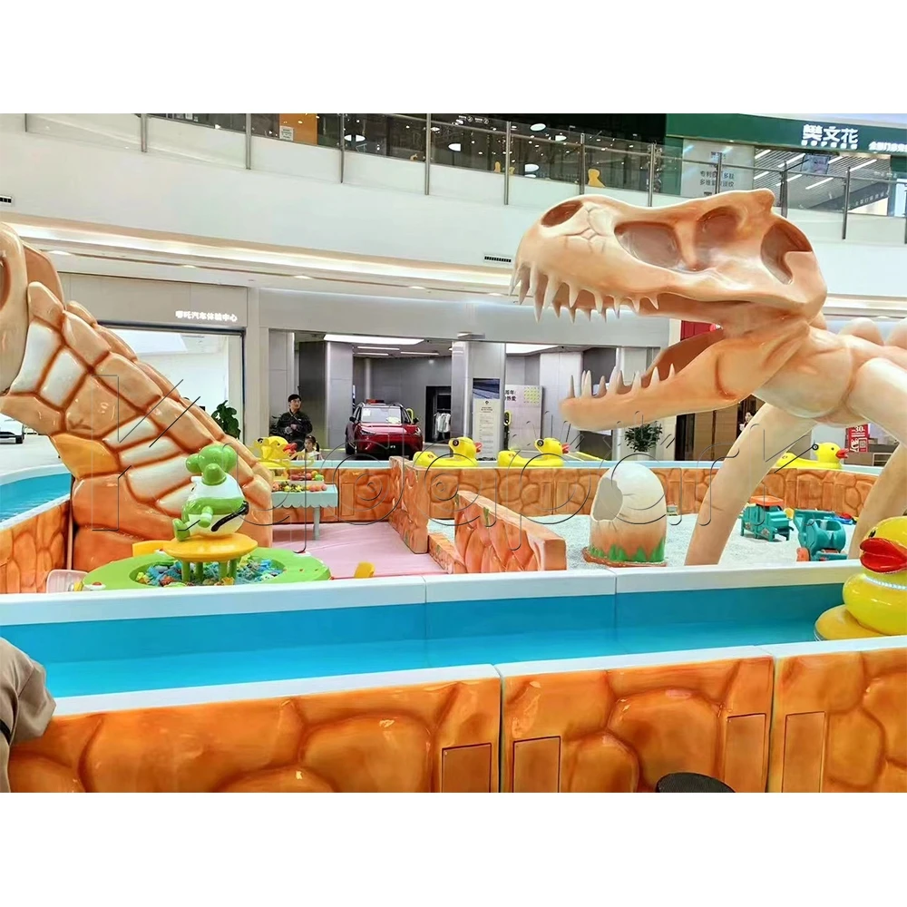 Outdoor Indoor Fiberglass Waterway Carousel Floating Boat