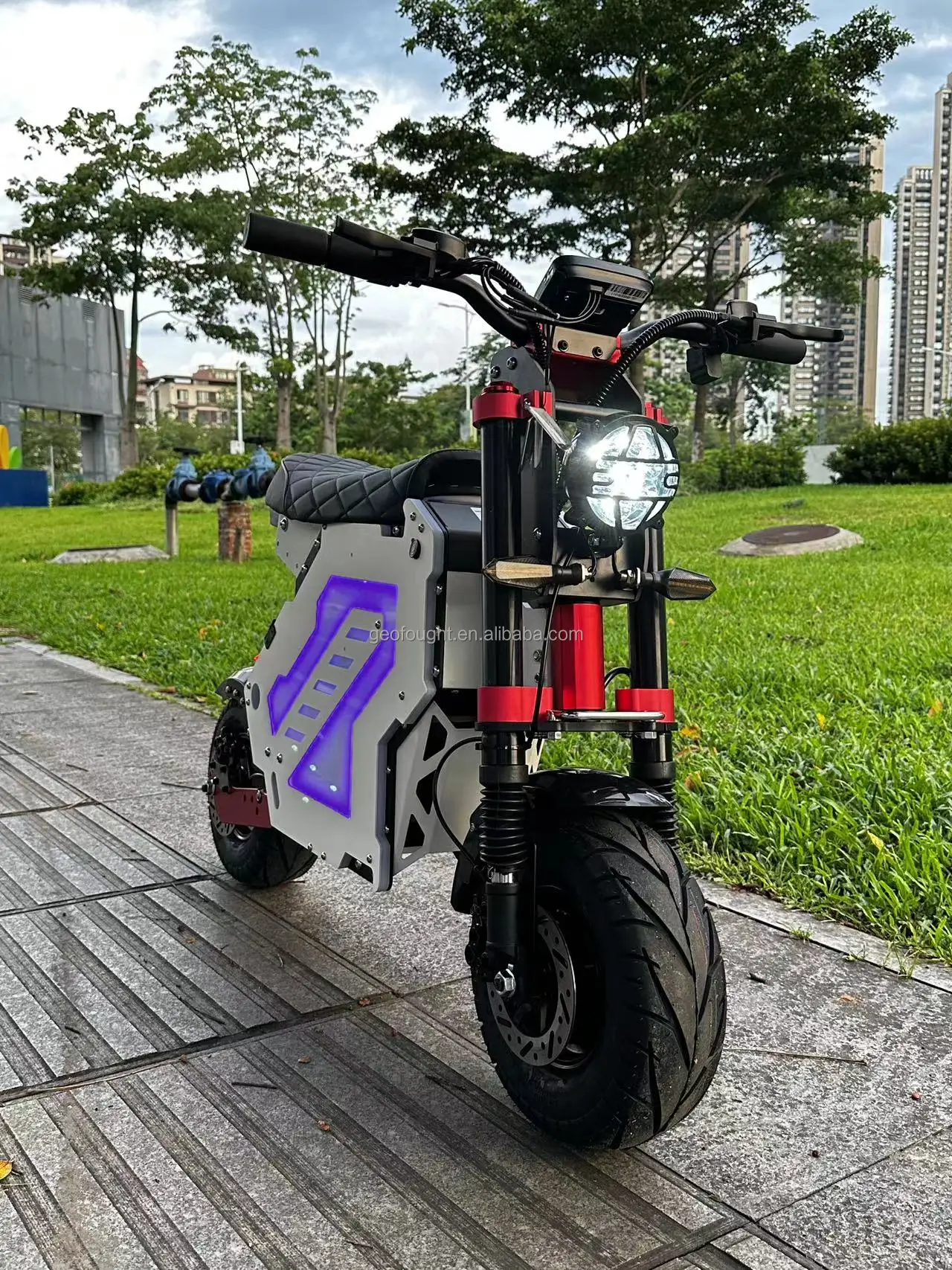 Geofought E-scooter 14inch Scooter 52v 60v 72v 30ah 40ah 50ah Electric ...
