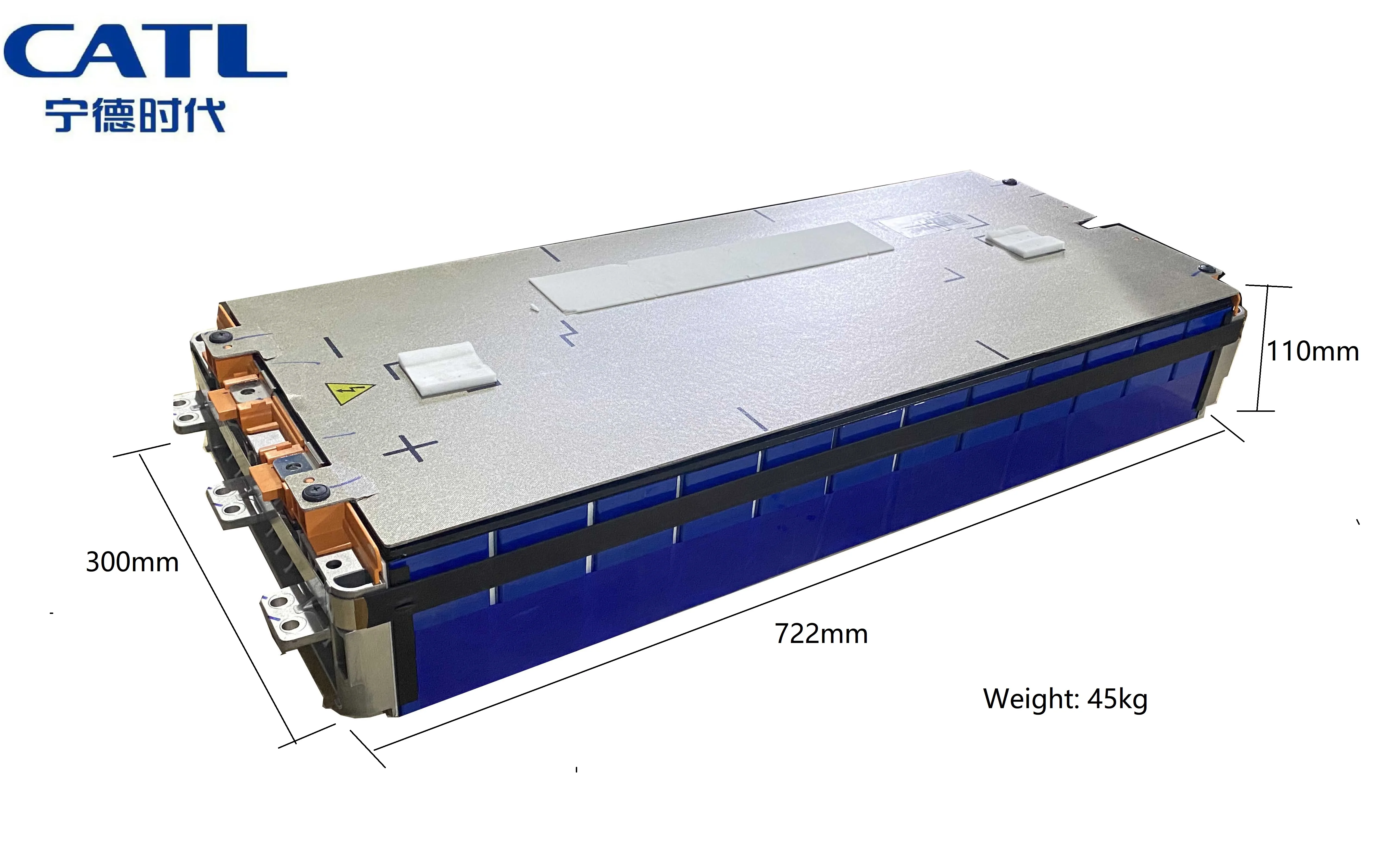CATL Grade a 24S1P 88.8V 114ah NMC Module for EV & Storage
