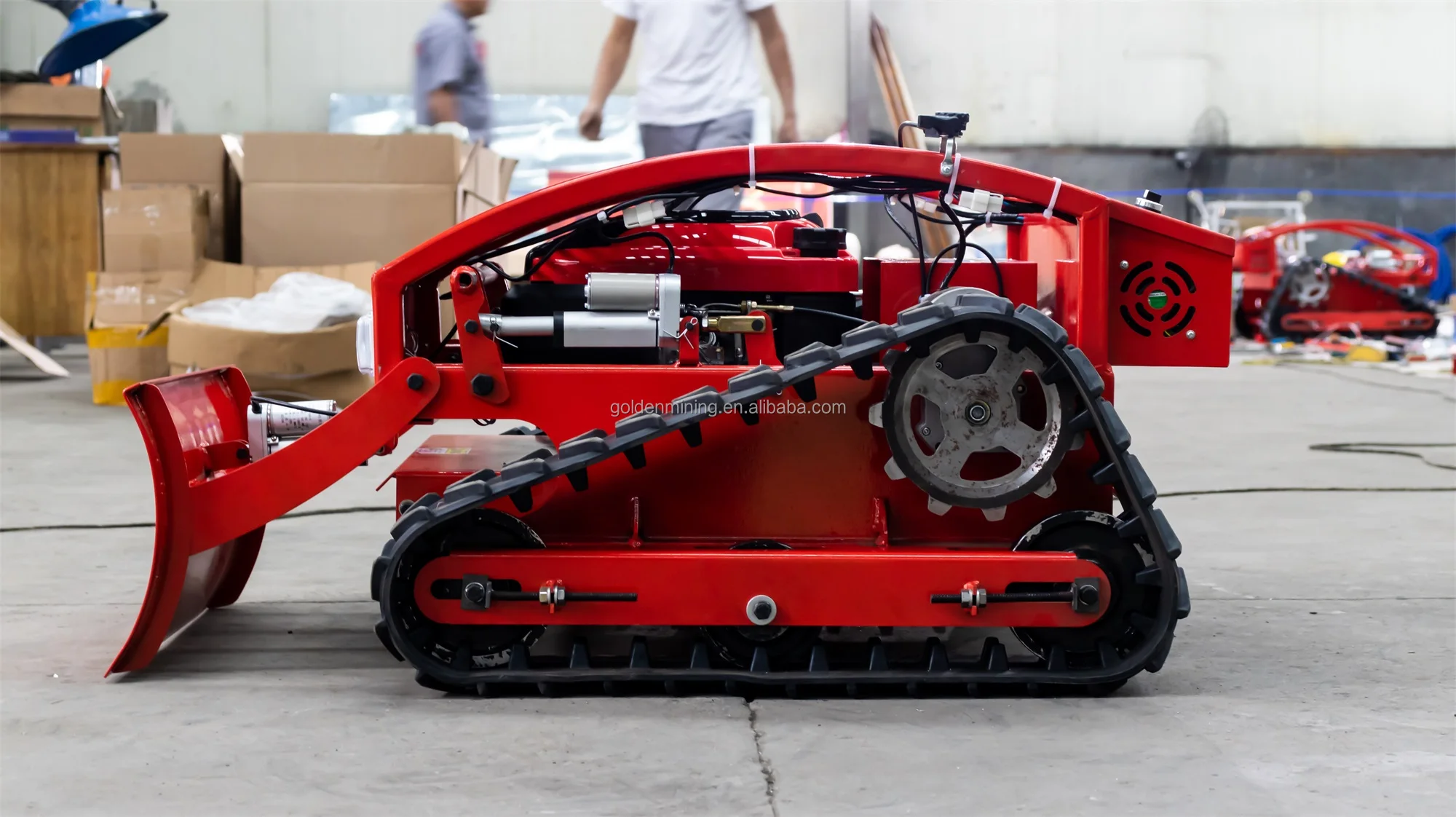 7.5hp/9hp Remote Control Slope Lawn Mower Agricultural Grass Cutter All ...